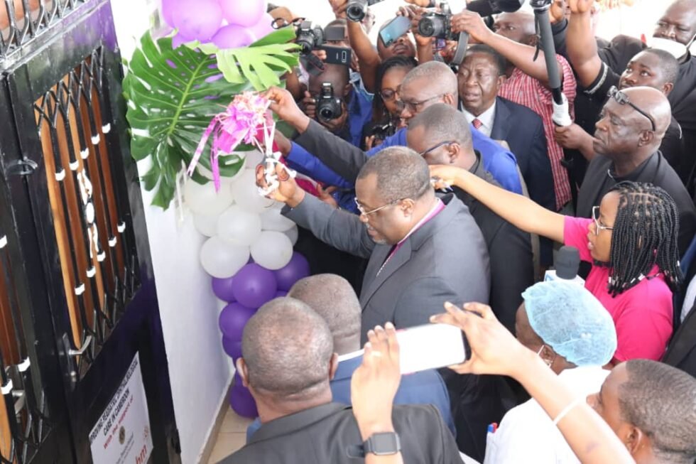 The Rt. Rev. Fonki Samuel Forba, Moderator of the PCC inaugurates the ...